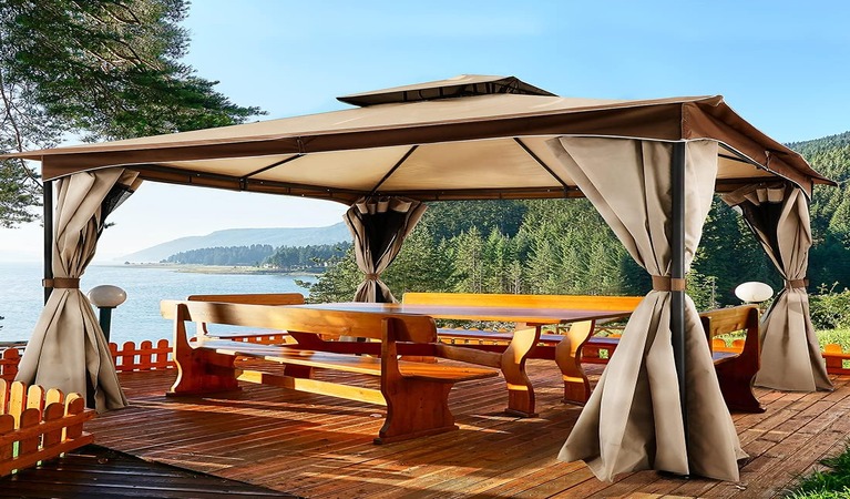 Elegant gazebo shades by ShadePro Kenya, perfect for enhancing outdoor ...