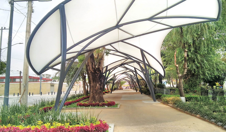 Stylish Walkway Shade Solutions in Kenya | Shadepro